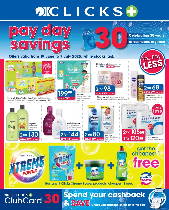 Clicks South Africa — Product catalog, promotions and discounts ...