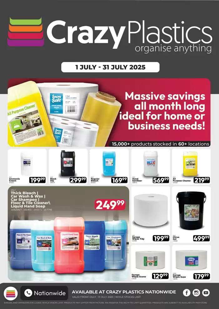Crazy Plastics South Africa — Product catalog, promotions and discounts ...