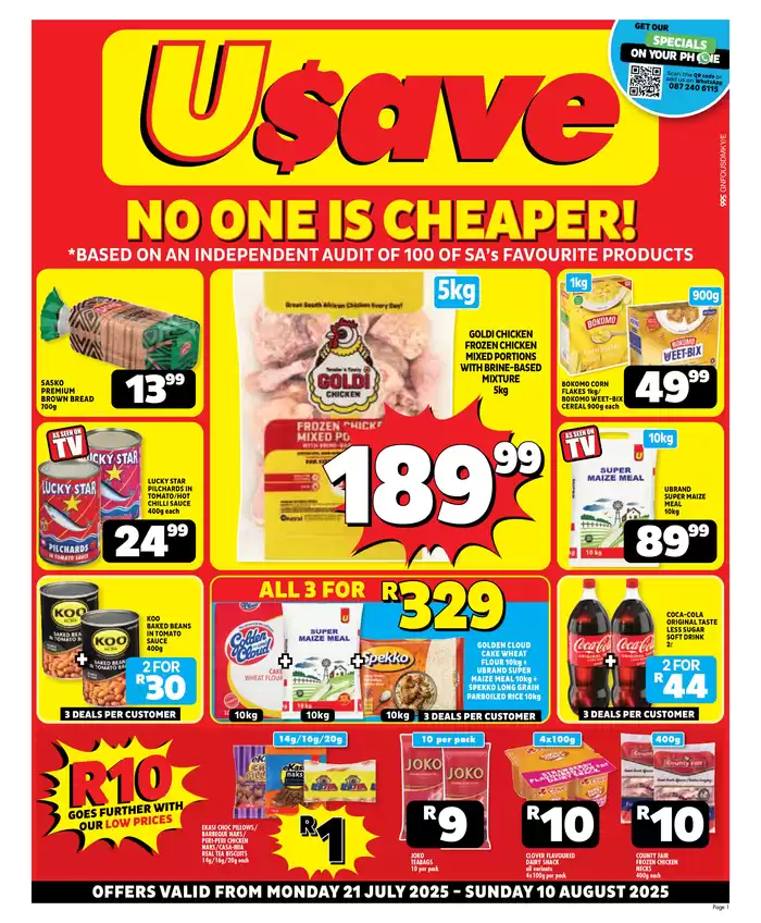 Usave South Africa — Product catalog, promotions and discounts ...