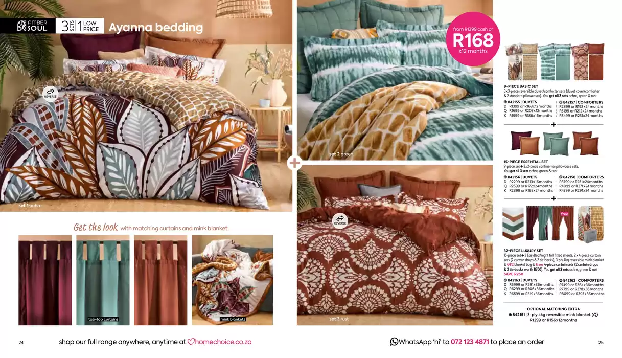 HomeChoice: Homechoice Sale 28.07.2025/25.08.2025 | Catalogium South Africa