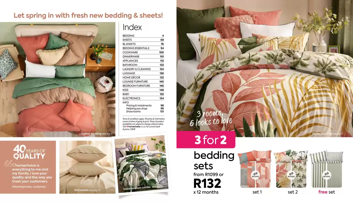 HomeChoice: Homechoice Sale 28.07.2025/25.08.2025 | Catalogium South Africa