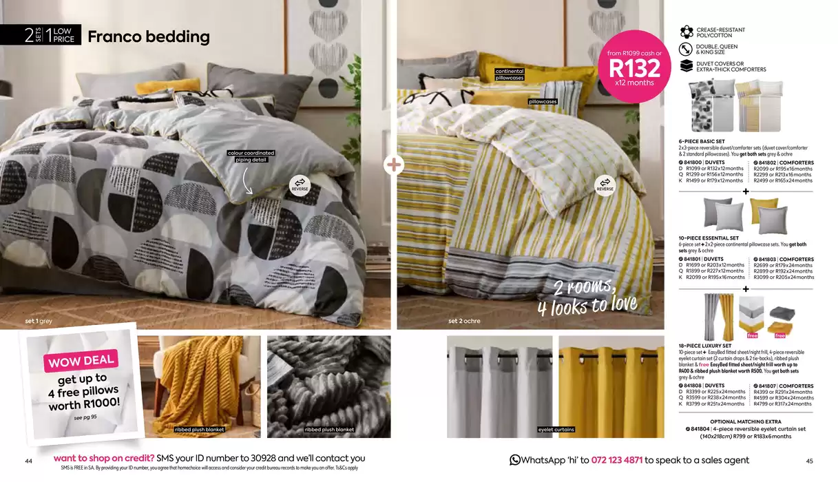 HomeChoice: Homechoice Sale 28.07.2025/25.08.2025 | Catalogium South Africa