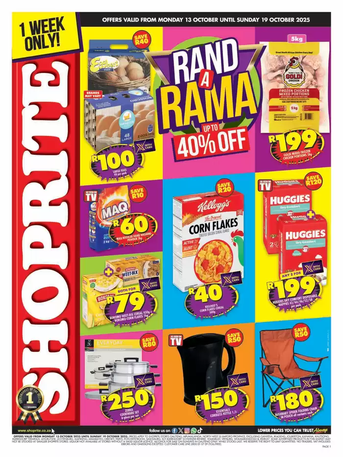 Gucci: Shoprite Rand A Rama Gauteng 13 October - 19 October 13.11.2025 ...