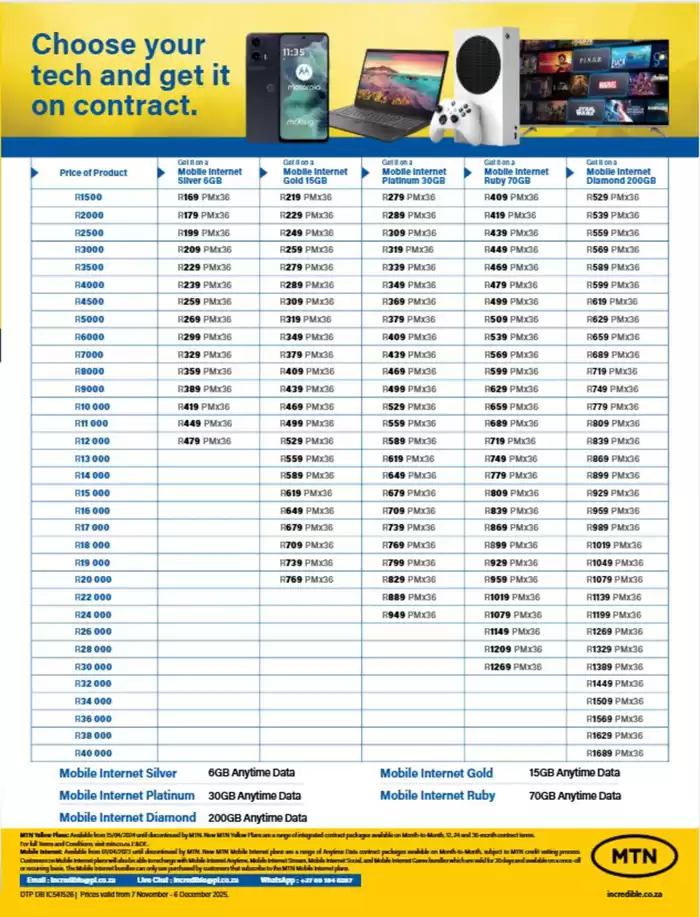 Hyundai: Deals On Contract With MTN 07.11.2025/06.12.2025 | Catalogium ...