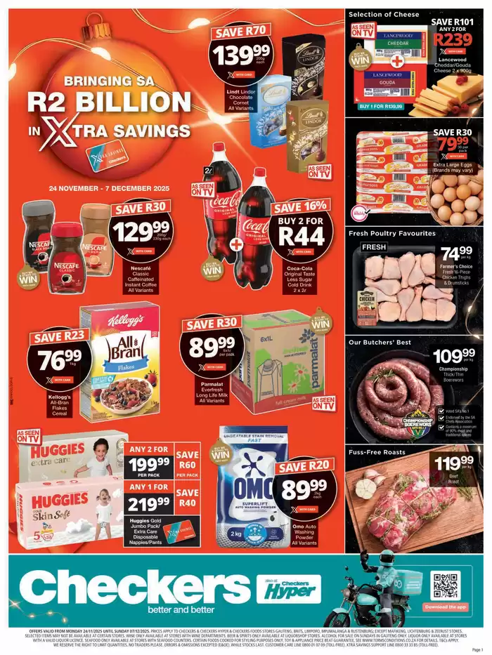 Checkers Hyper: Checkers Hyper weekly specials 23.11.2025/07.12.2025 ...